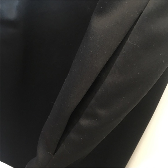 Milly | Dresses | Milly Gold Tweed And Black Satin Dress | Poshmark